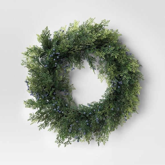 Threshold | Accents | Cedar Christmas Wreath Threshold | Poshmark